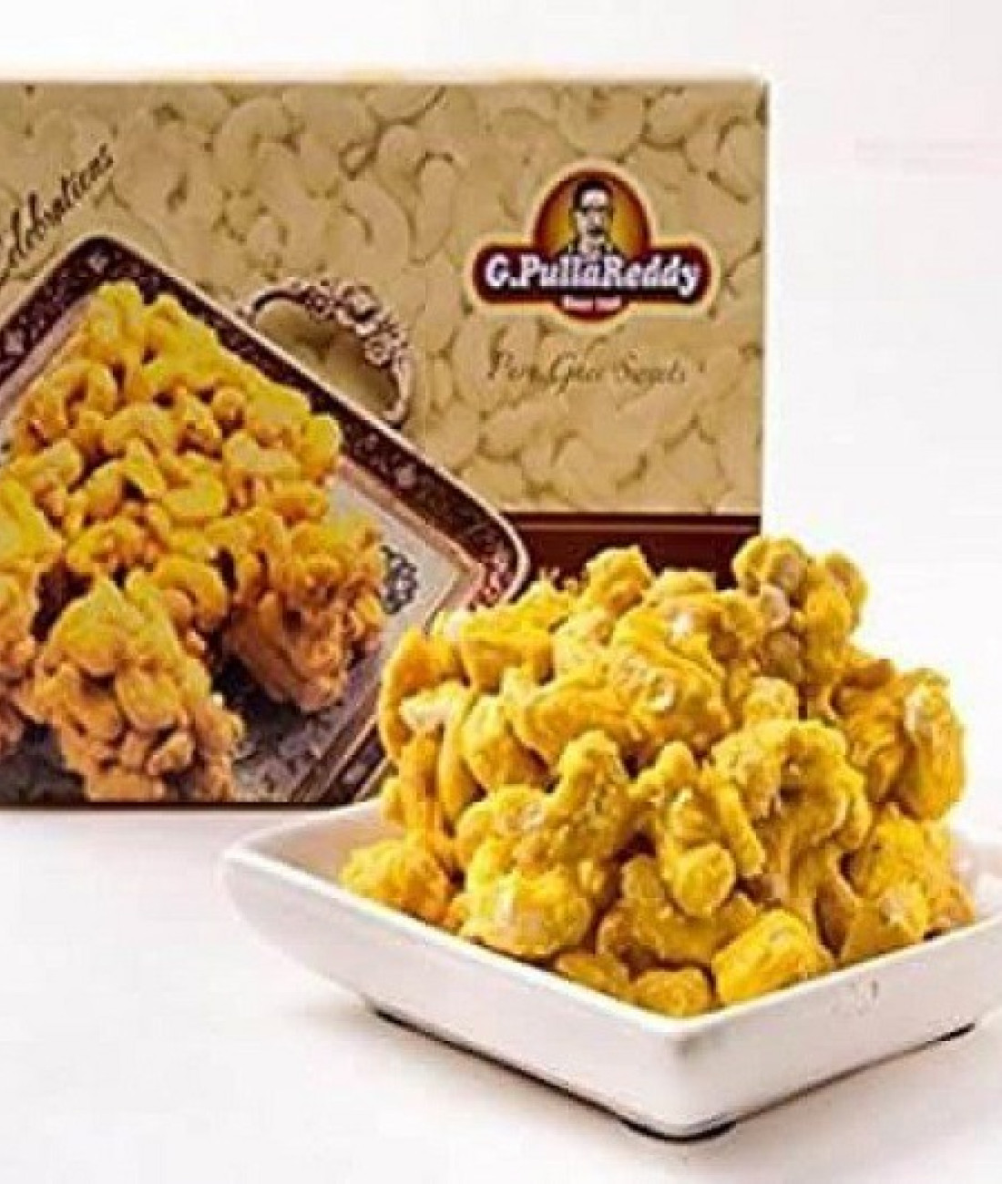 Kaju Pakam Sweet from Pulla Reddy Sweet | hyderabadflowergifts.com